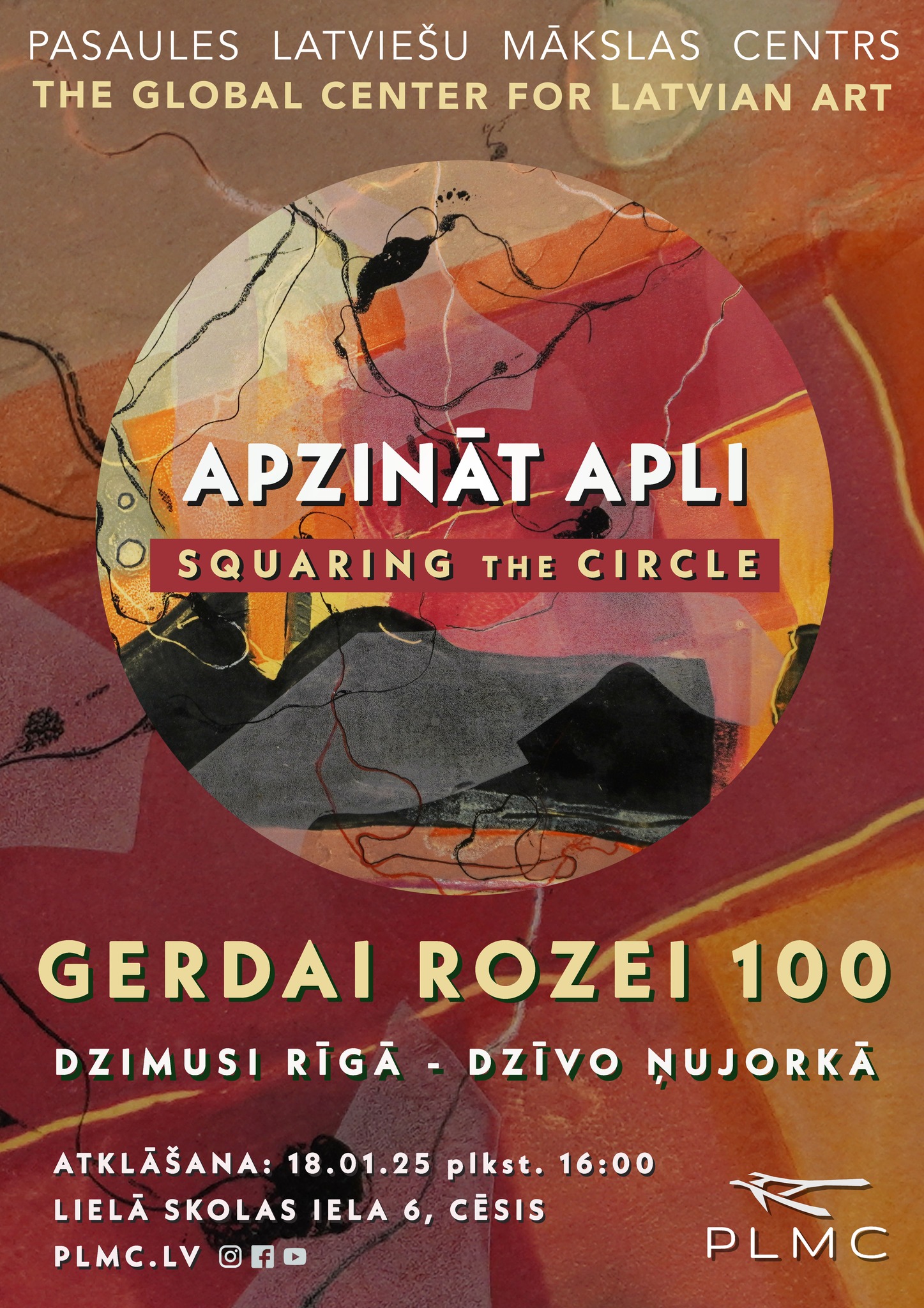 Izstādes "Gerdai Rozei - 100" atklāšana - Cēsis 2025