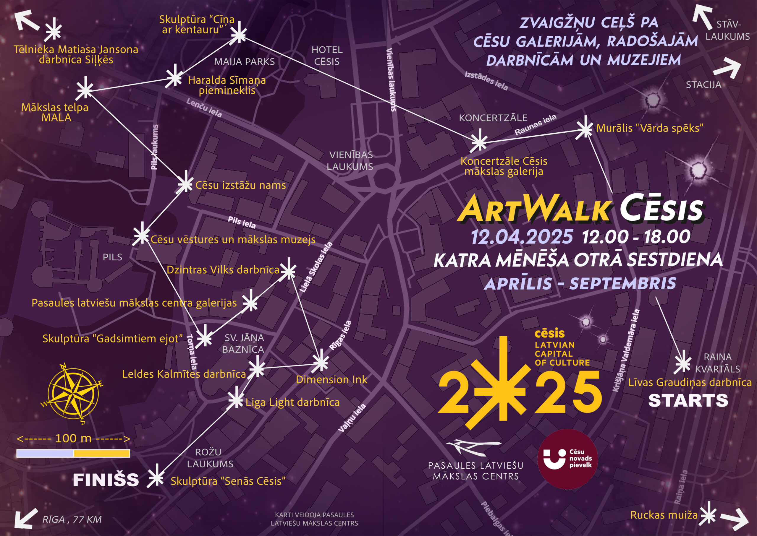 ArtWalk Cēsis - Cēsis 2025