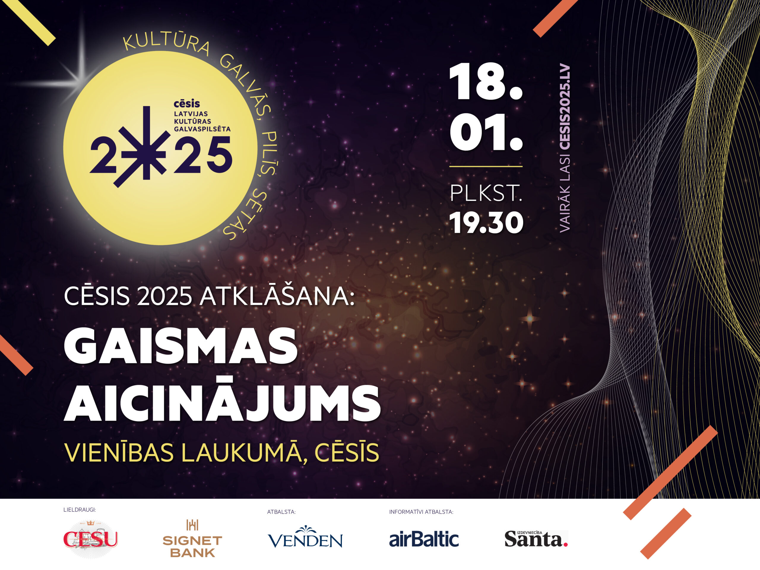 Grand opening of Cēsis Latvian Capital of Culture year! - Cēsis 2025